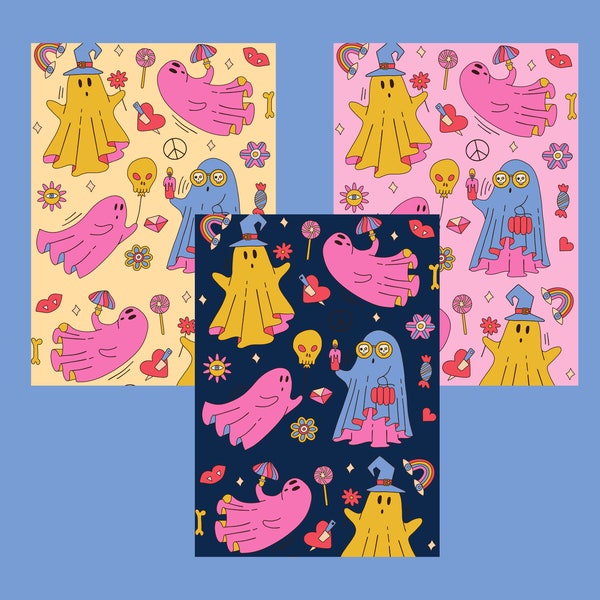 Printable Halloween Stationary - Etsy