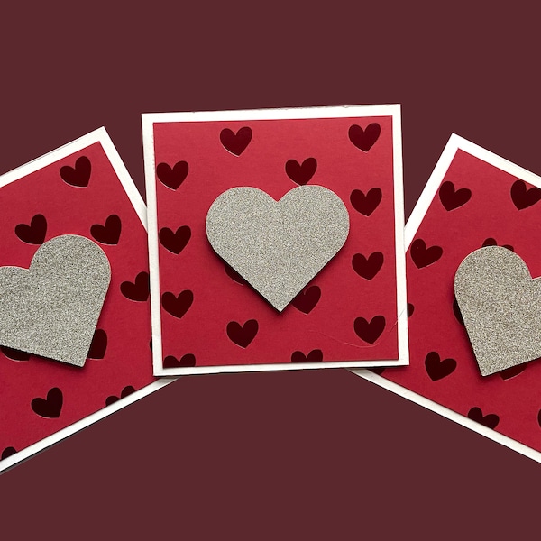 Mini Valentine Cards - Etsy
