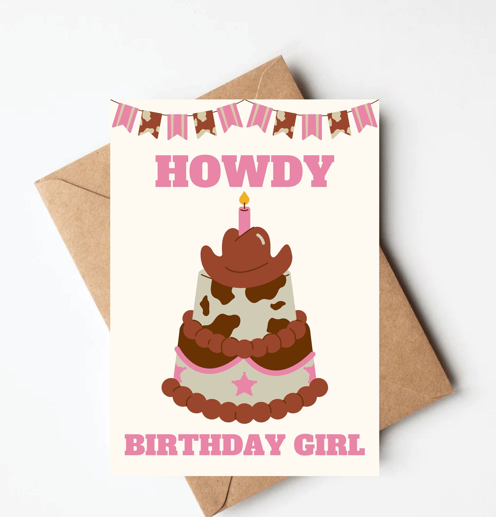 Cowgirl Birthday Card Rodeo Birthday Card Horse Lover Card - Etsy
