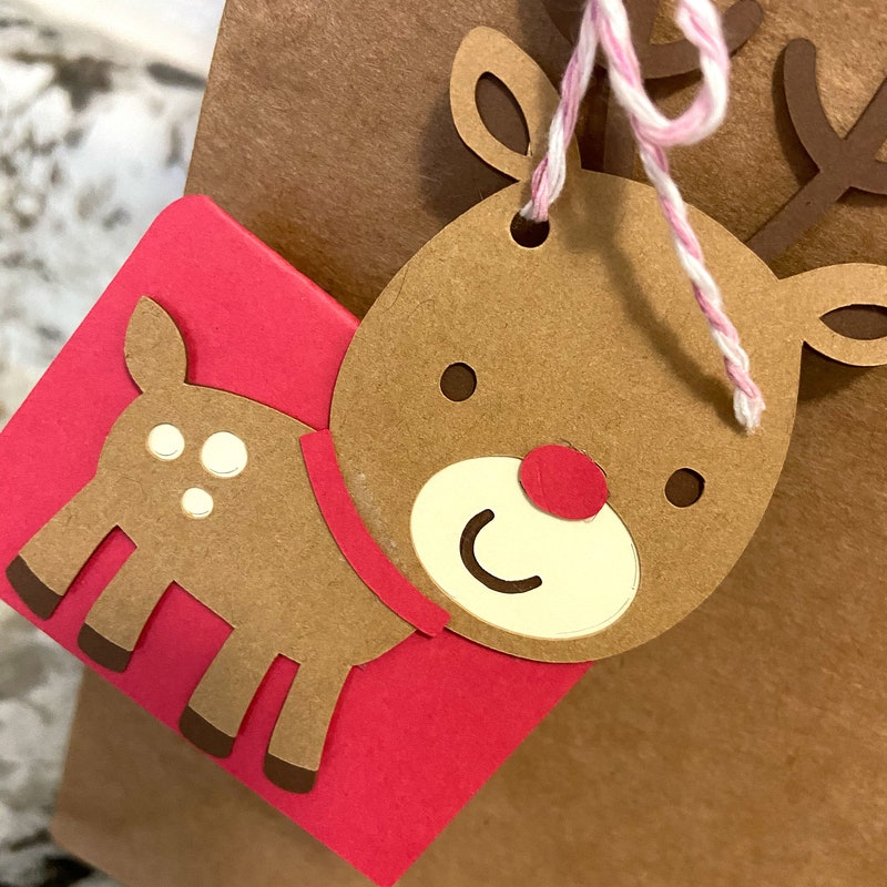 Reindeer Gift Tag - 60+ Gift Ideas for 2024