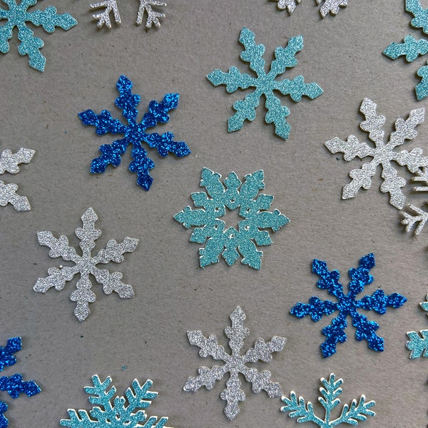Snowflake Confetti - Etsy