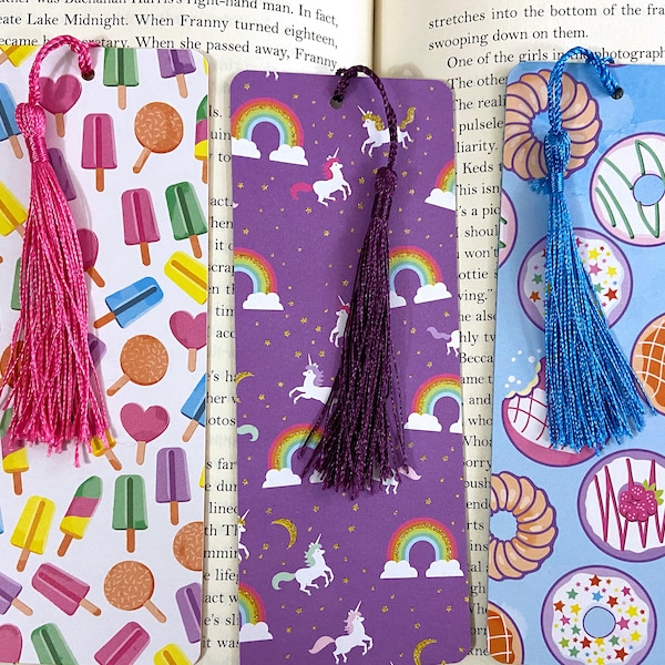 Unicorn Bookmark - Etsy