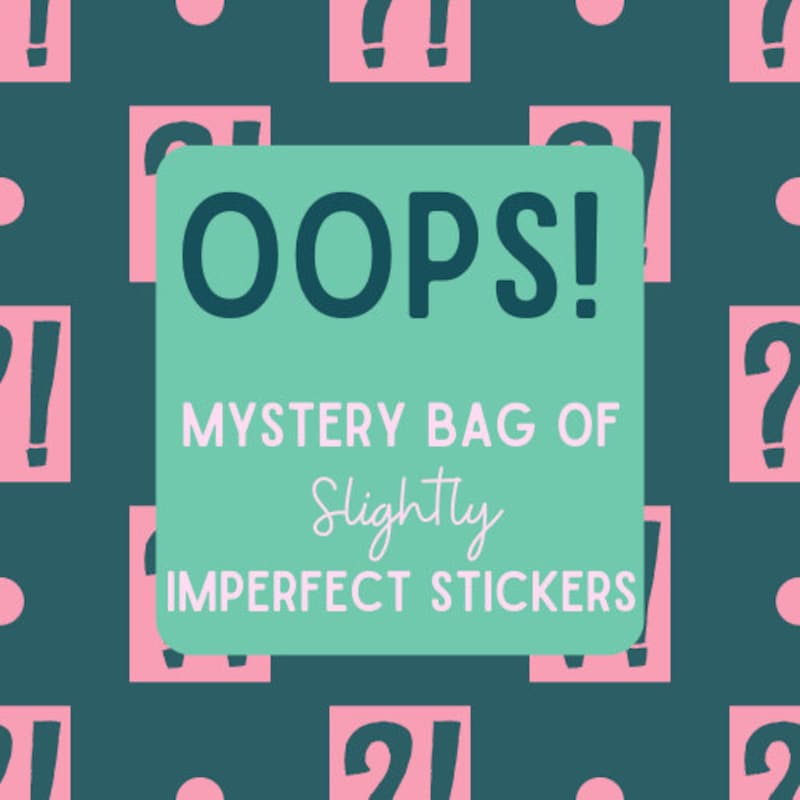 Oops Stickers - Etsy