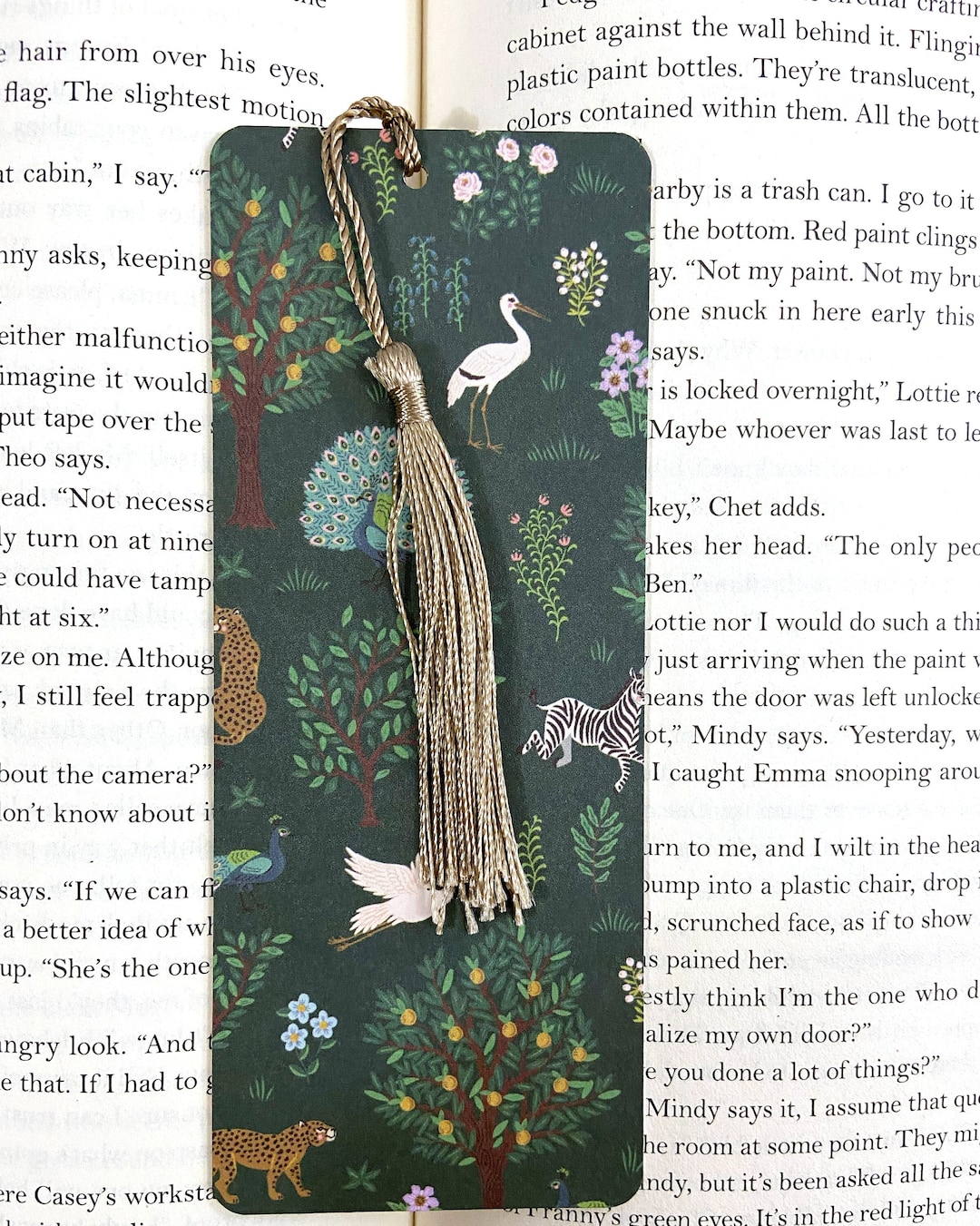 Jungle Animal Bookmark, Zoo Animal Bookmarks, Cottage Core Bookmarks ...
