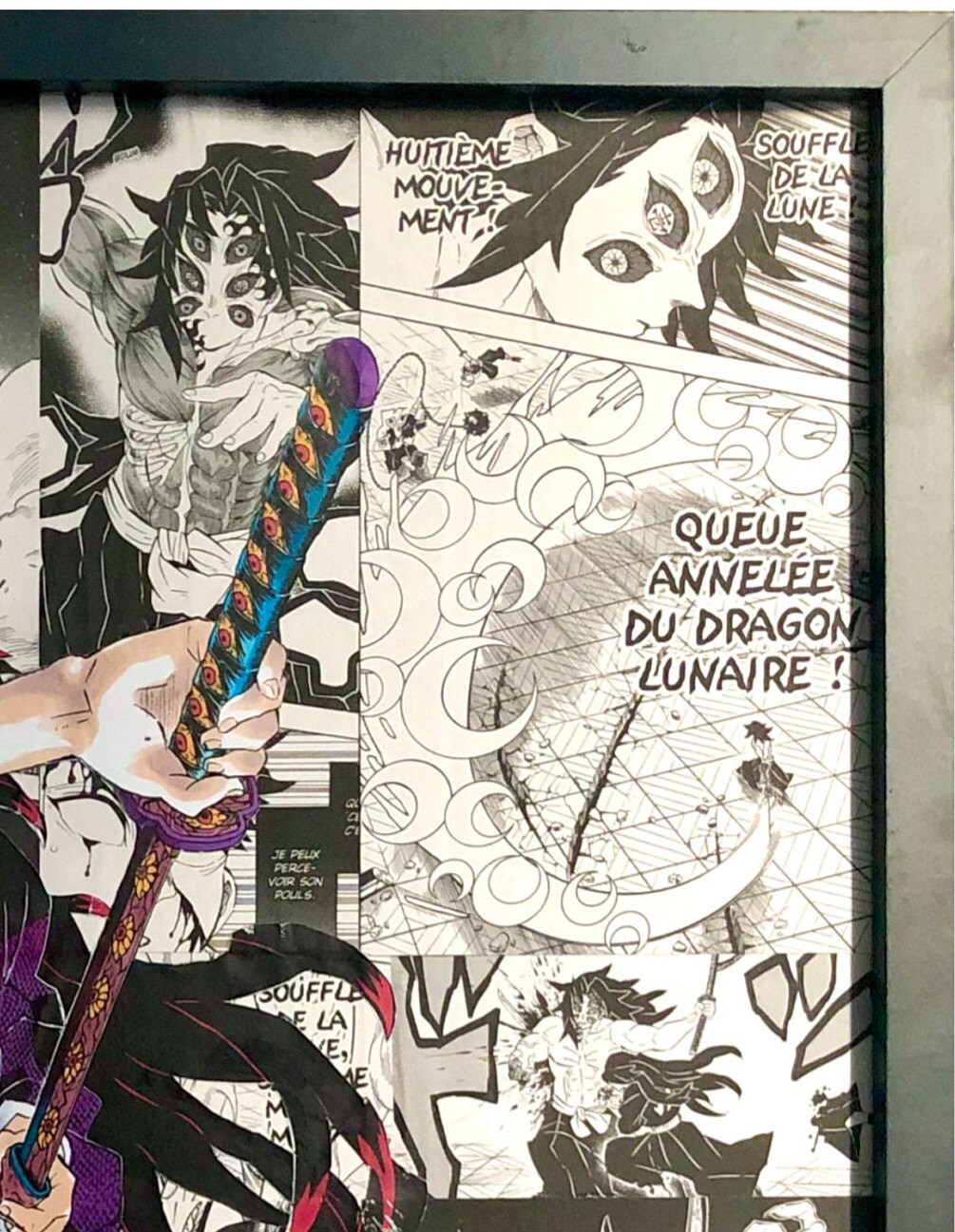 Frame Demon Slayer Kokushibo 1st Upper Moon - Etsy Canada