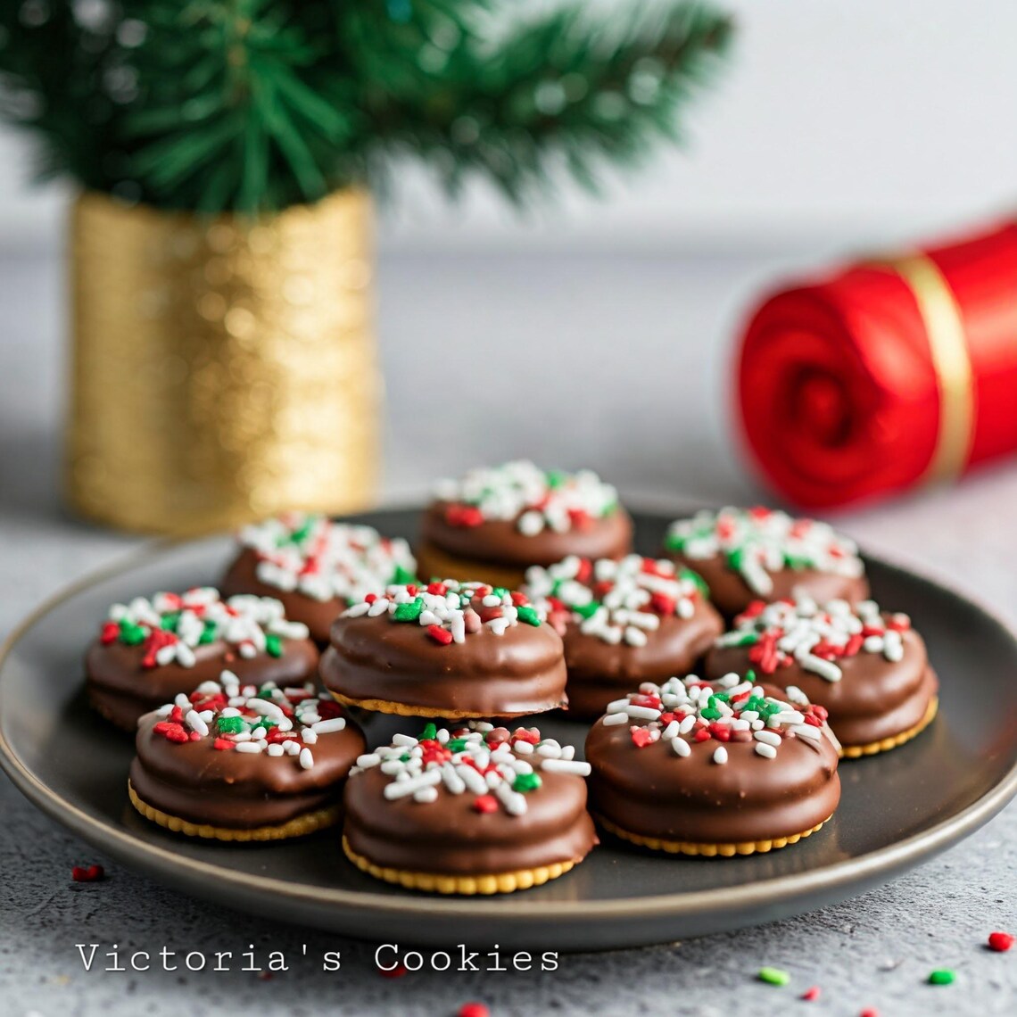 Half a Dozen Chocolate Covered Ritz Crackers Smuckers Rich Natural ...