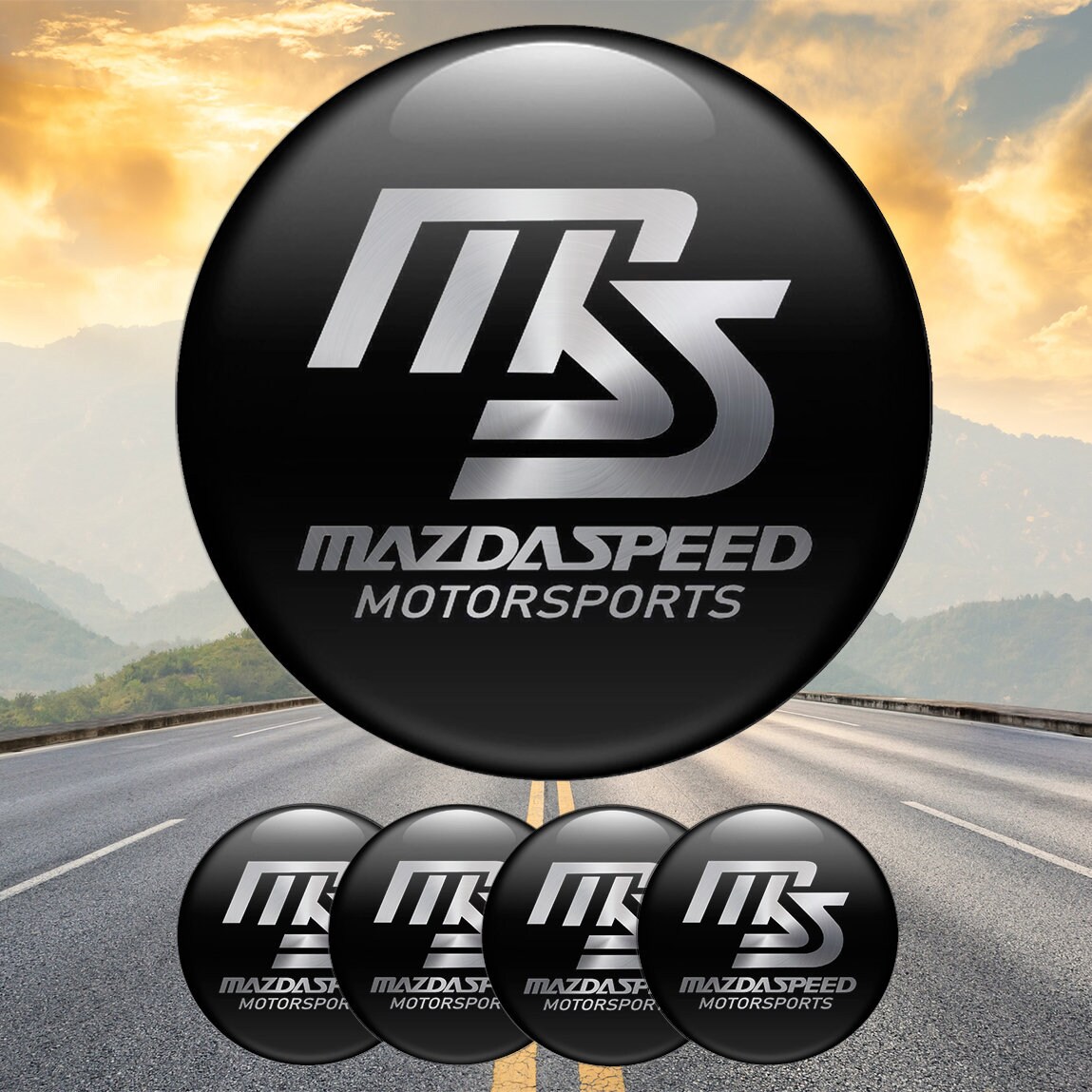Mazda Speed Stickers Superior Quality Silicone Coated Center - Etsy