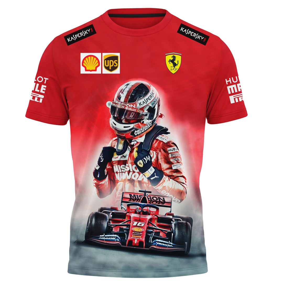 T-shirt Ferrari Handmade High Resolution Print Ferrari Fan T-shirt ...