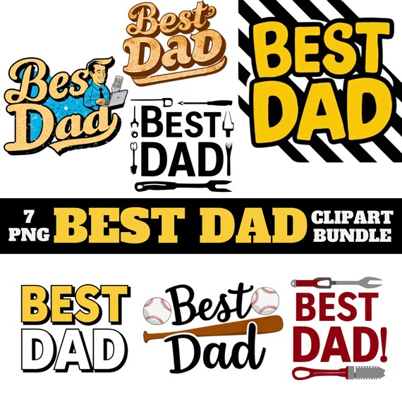 Best Dad Clipart Best Dad Ever PNG Transparent, Best Dad Ever Cartoon