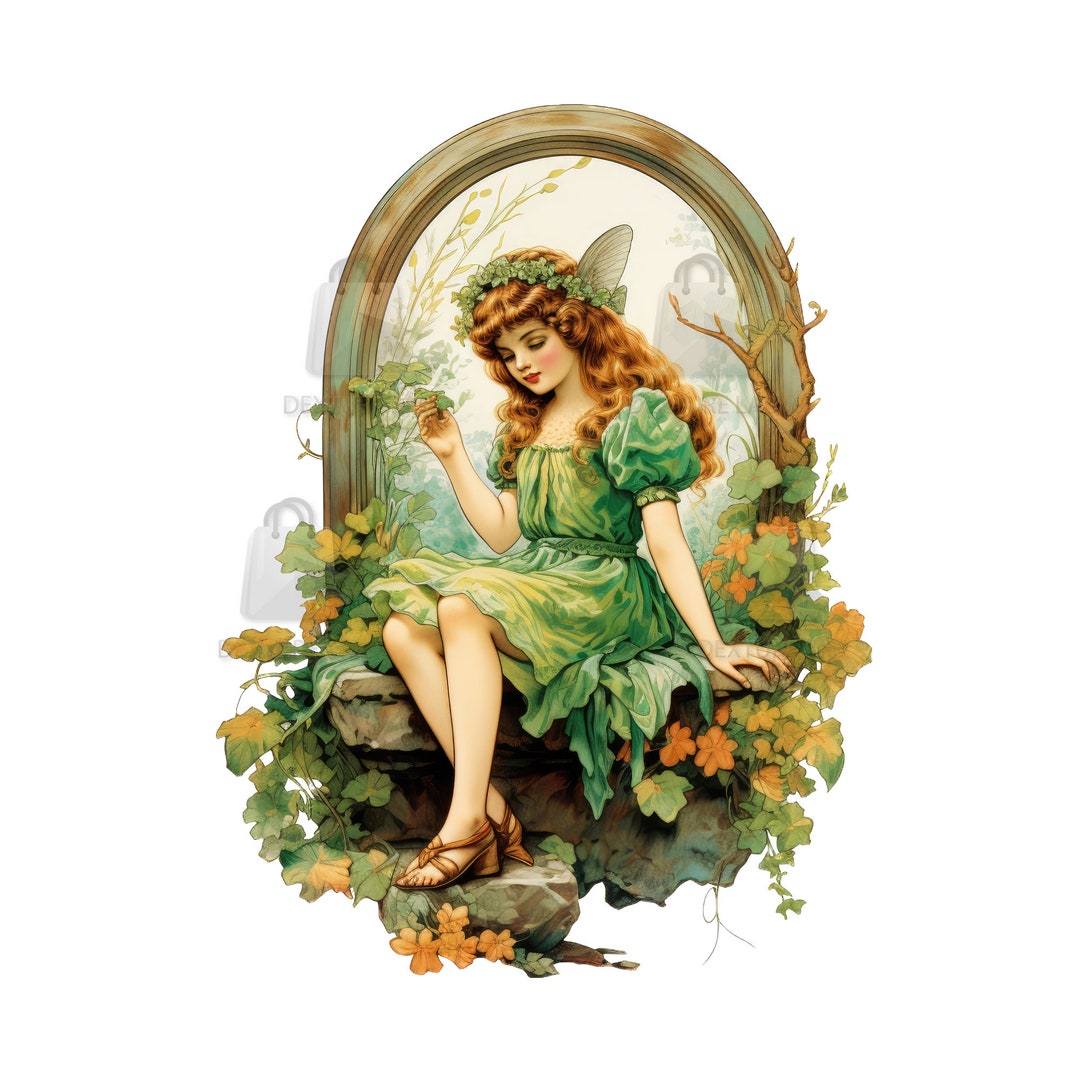 Irish Fairy PNG Ireland Fairy Clipart Magical Clipart Fantasy Fairies ...