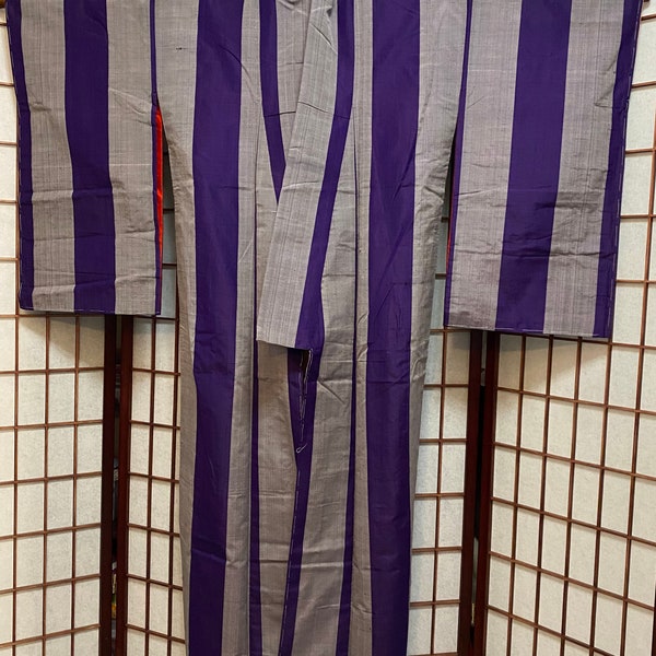 Purple Kimono - Etsy