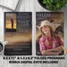 Magazine Style Rodeo Funeral Program Template Memorial Announcement ...