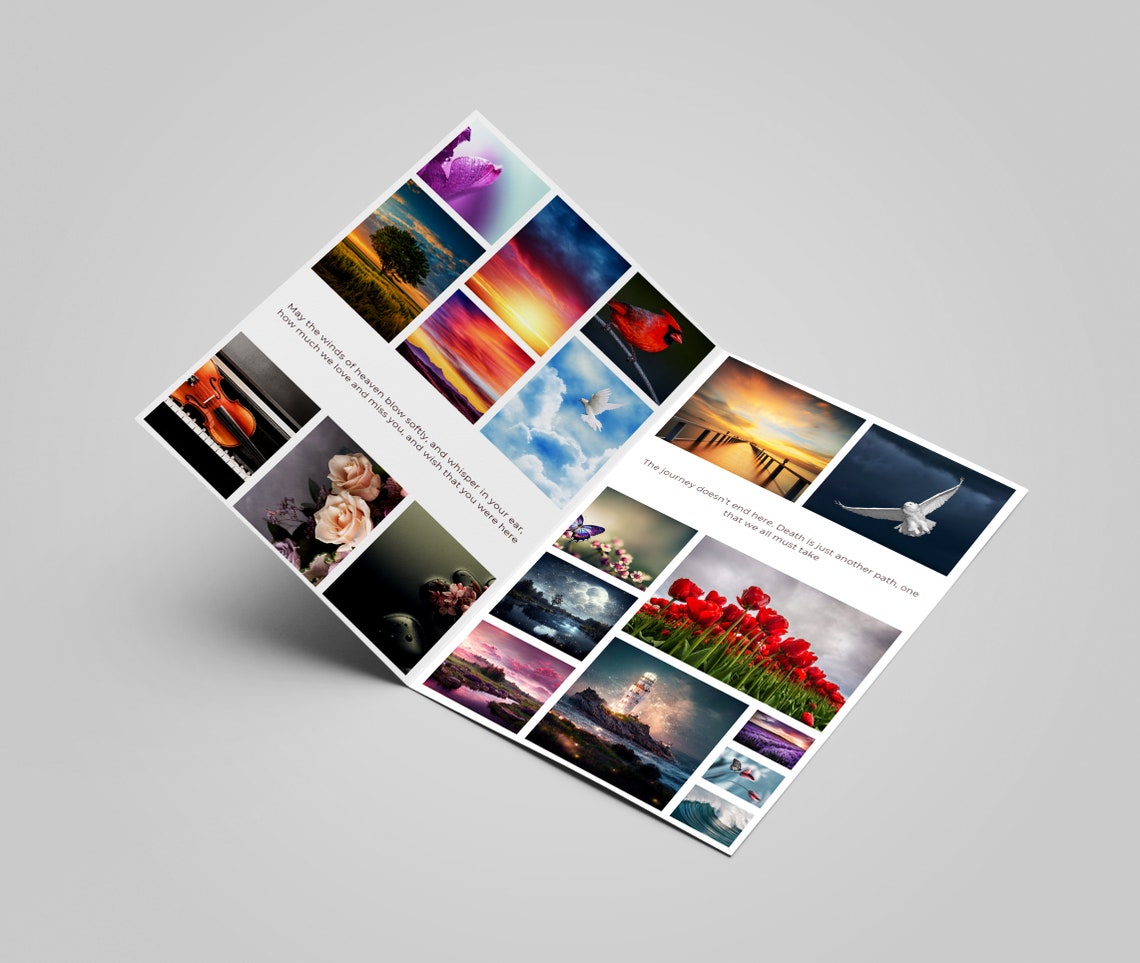 Pink Daisy Funeral Program Template Celebration of Life, in Loving ...