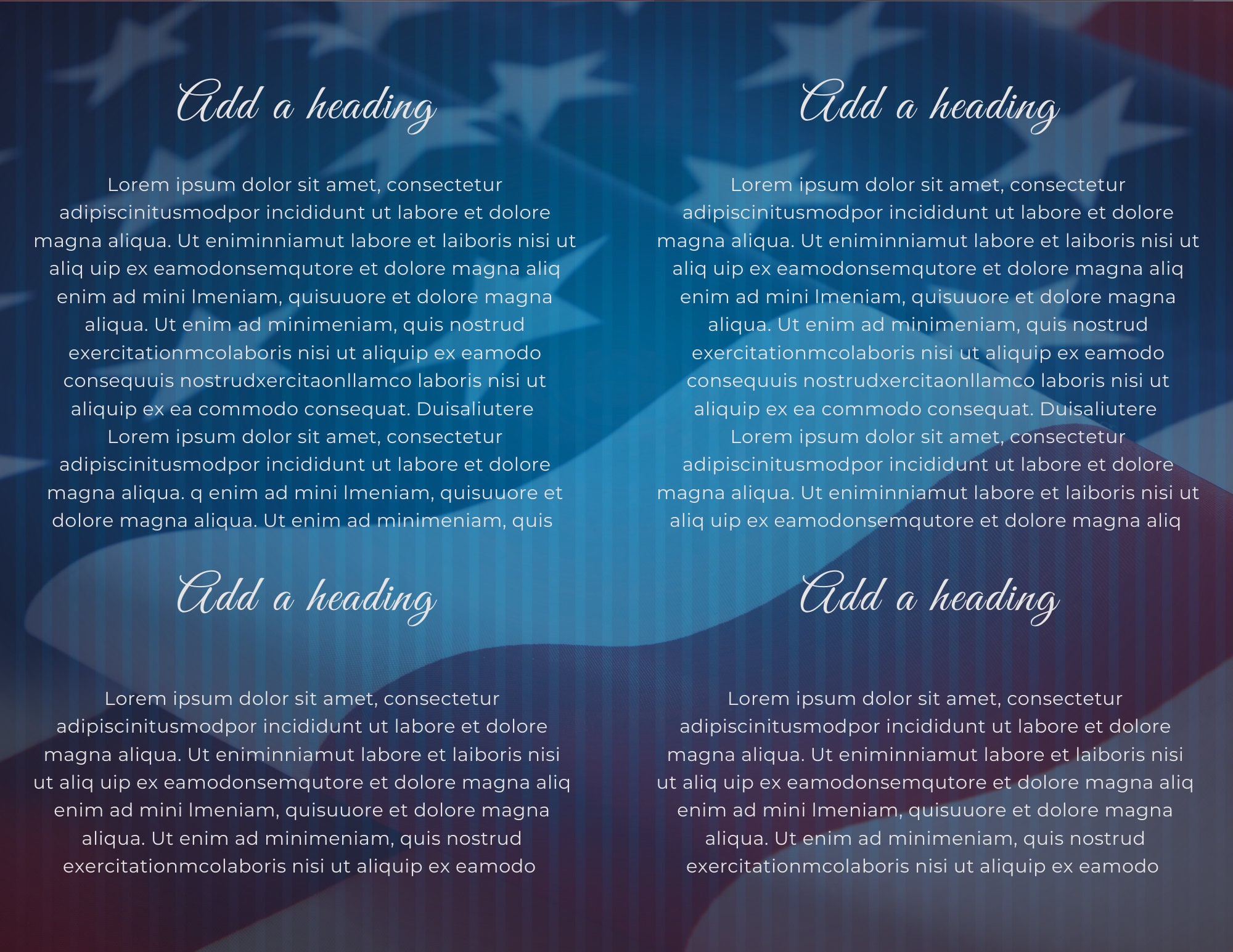 Veteran Hero Memorial Funeral Program Expandable Pages - Etsy