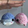 Magnetic Kissing Keychains for Couples, Cute Colorful Crochet Handmade ...