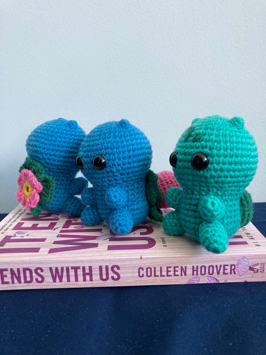 Crochet Pokemon Bulbasaur Evolution Complete Set Handmade Plushies ...