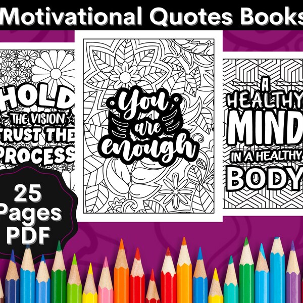 Pdf Mental Health Coloring Pages - Etsy