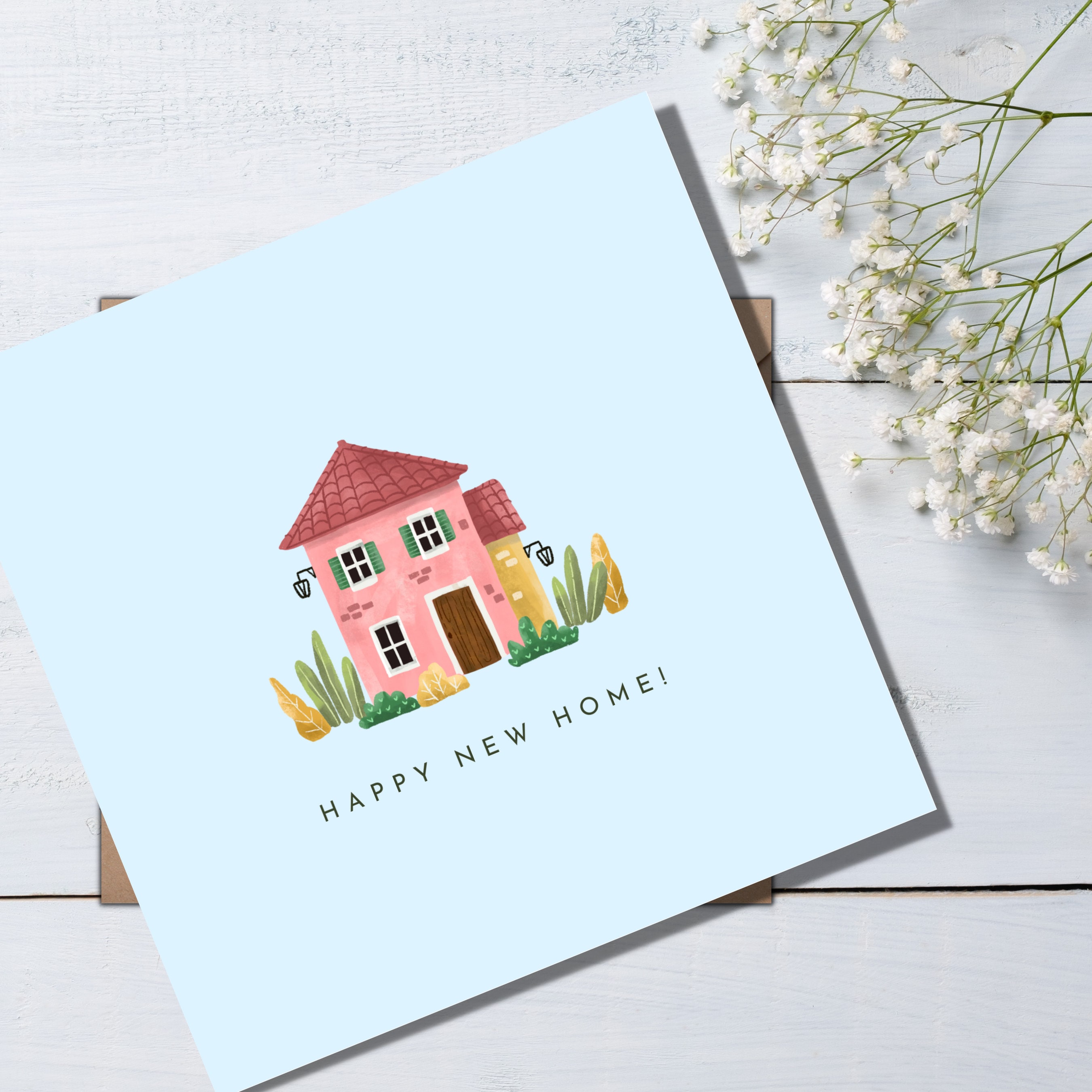 Printable Happy New Home Card | New House | Housewarming Card ...