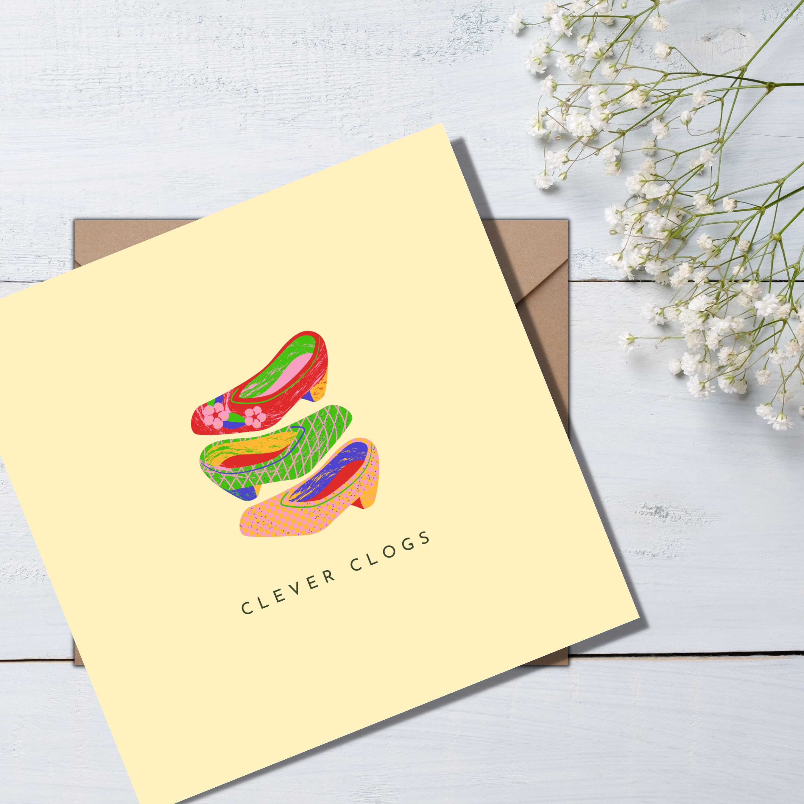 Printable Clever Clogs Graduation Card Congratulations New - Etsy UK