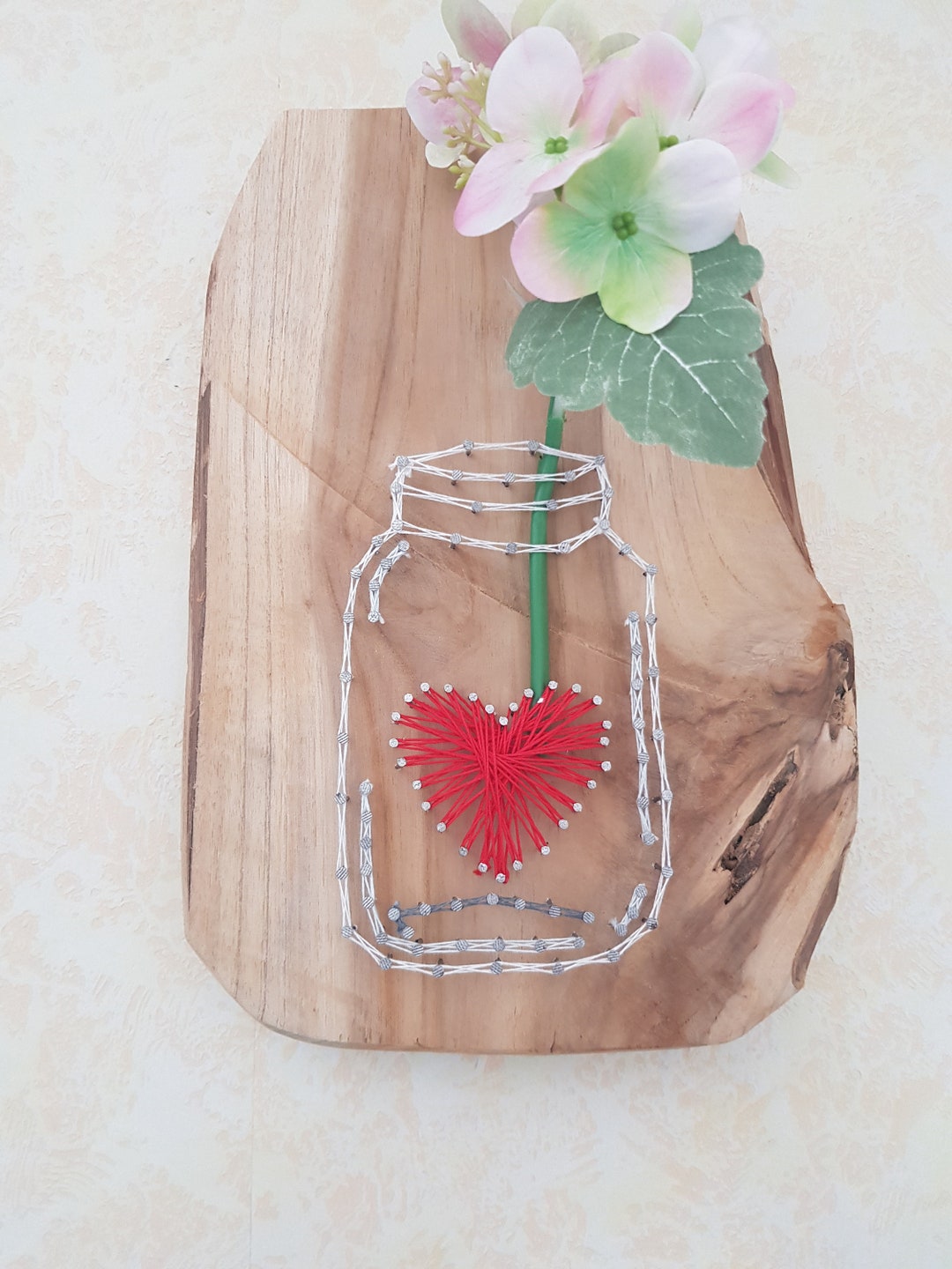 String Art Vase - Etsy