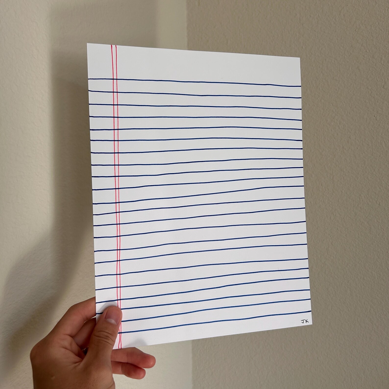 Hand-drawn Notebook Paper by Studiokijo - Etsy