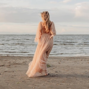 Helen Women's Boho Dress | Tulle Vintage Dress for the Maternity ...