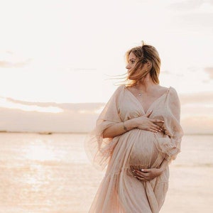 Helen Women's Boho Dress | Tulle Vintage Dress for the Maternity ...