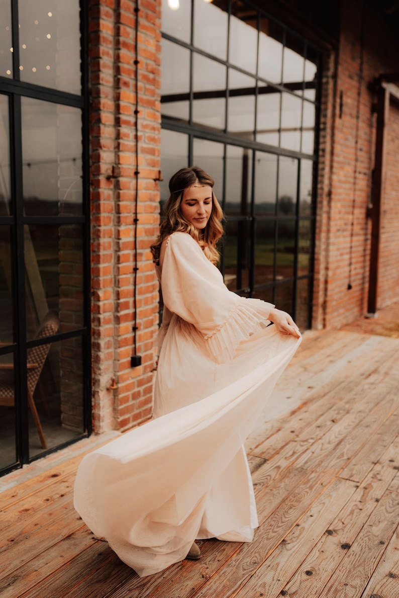 Helen Women's Boho Dress Tulle Vintage Dress for the - Etsy