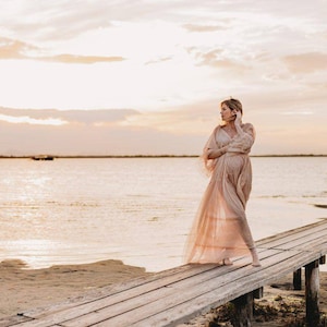 Helen Women's Boho Dress | Tulle Vintage Dress for the Maternity ...