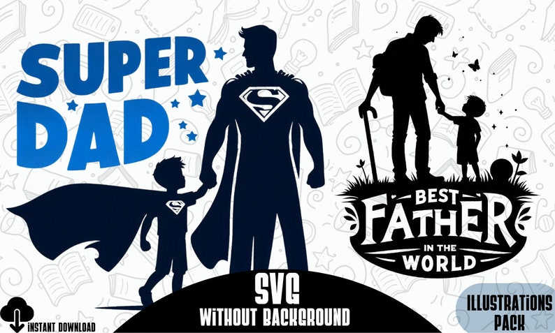 Super Dad Collection: Celebrating the Best Fathers - Etsy