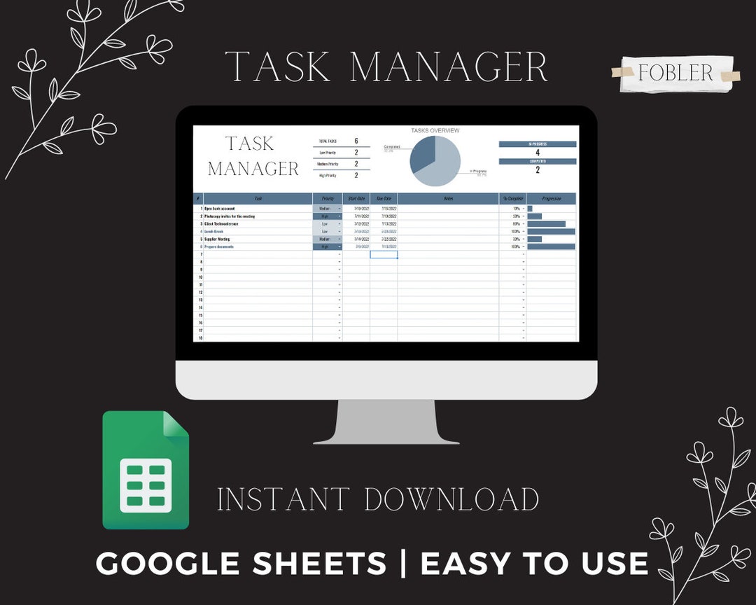 Effective Task Manager, Time Management, Task List, to Do Manager ...
