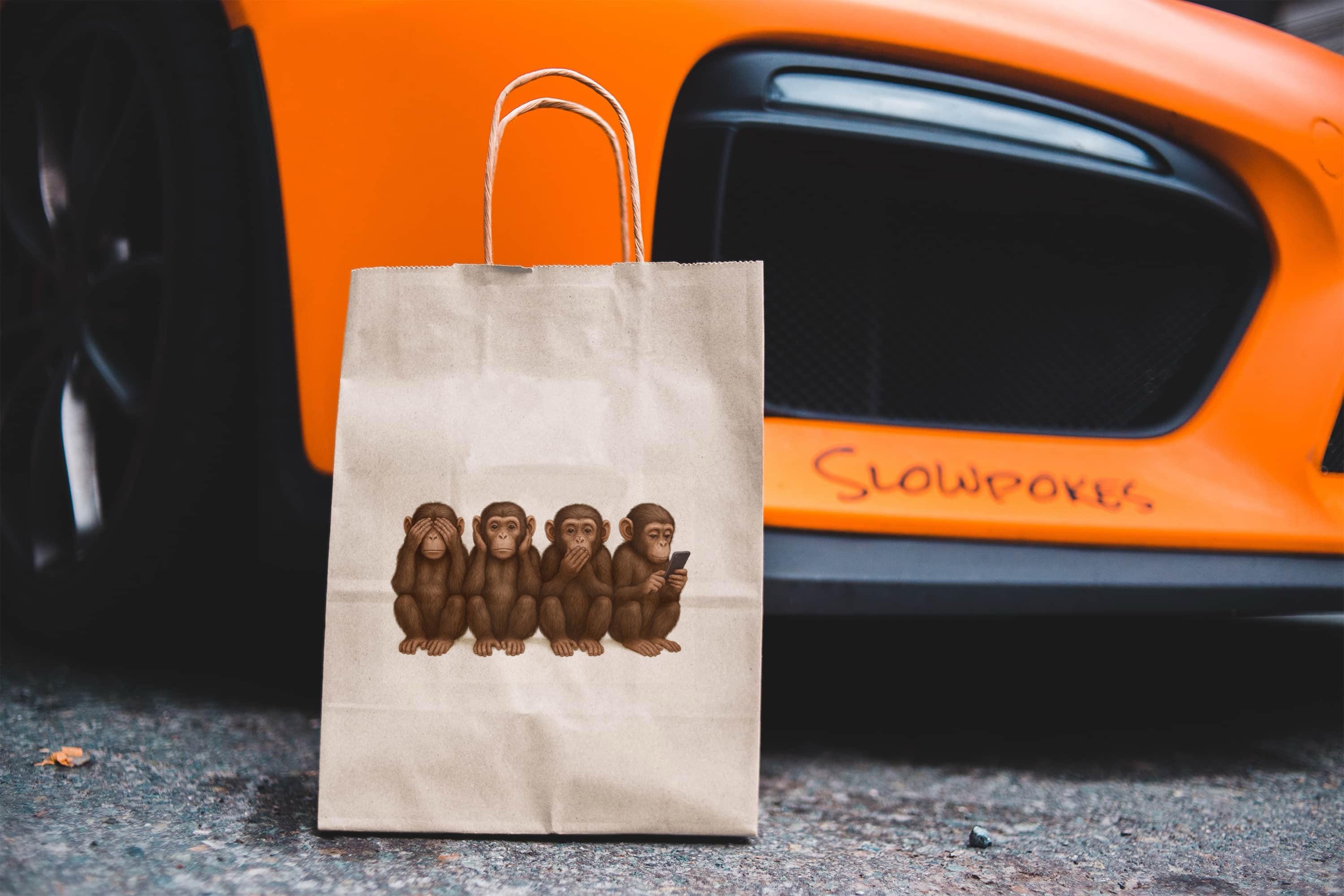 Four Wise Monkeys – Modern Art for T Shirts, Prints and Other Projects ...