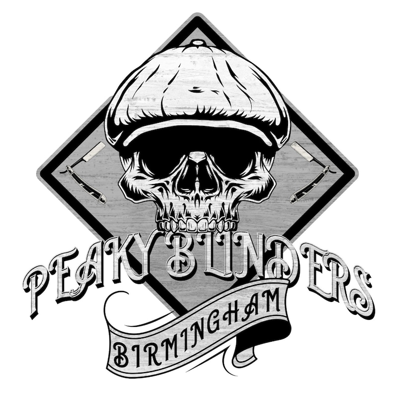 Digital Wall Art. Peaky Blinders Skull and Cap Artwork Digital Download ...