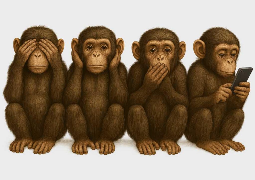 Four Wise Monkeys – Modern Art for T Shirts, Prints and Other Projects ...