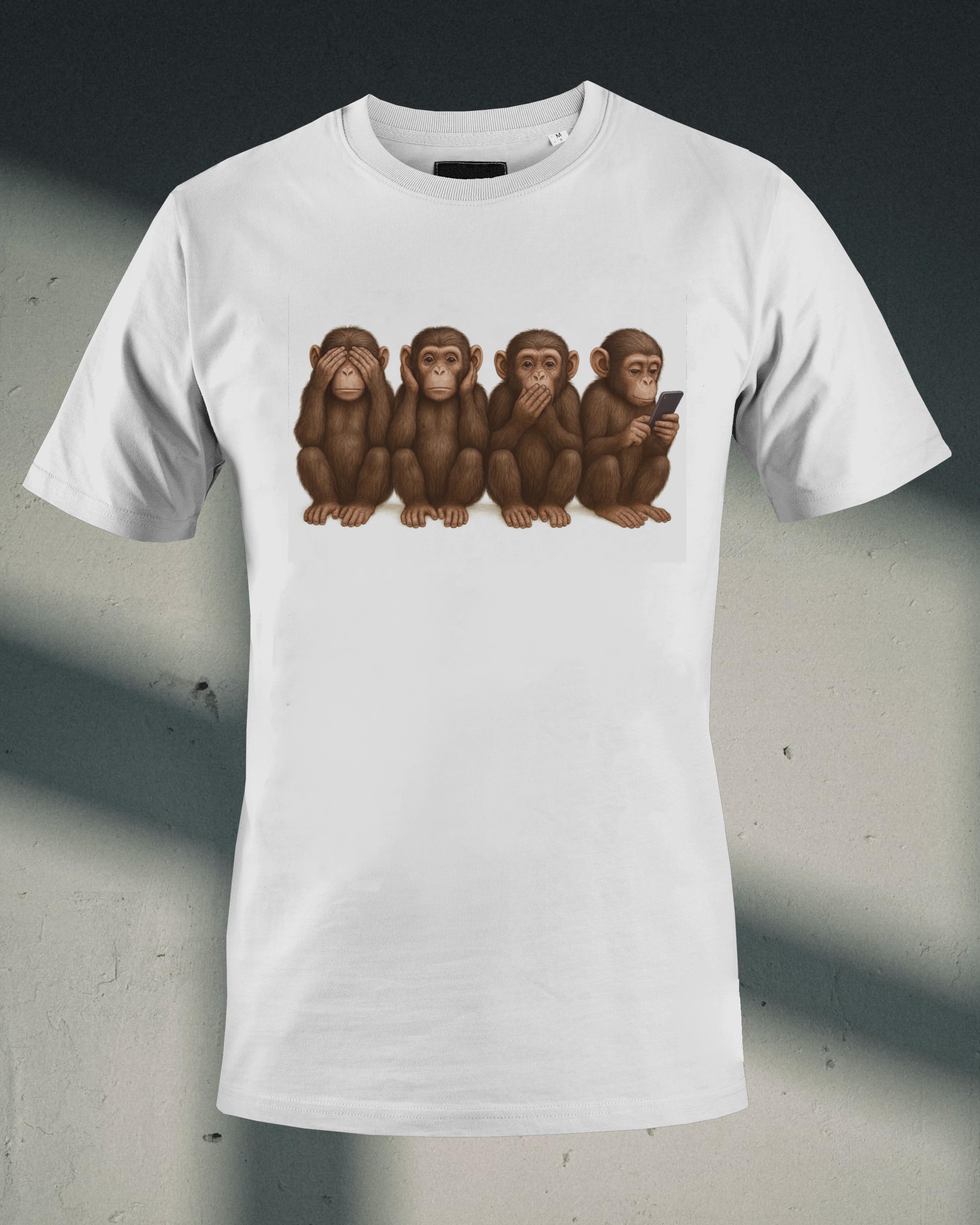 Four Wise Monkeys – Modern Art for T Shirts, Prints and Other Projects ...
