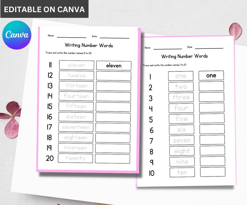 Worksheets Printable for Kids.pdf Set of 12 Educational - Etsy