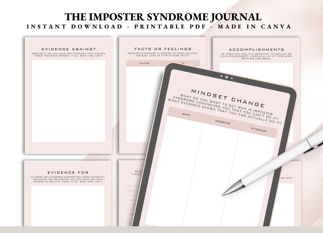 Imposter Syndrome Journal.pdf, Imposter Syndrome Ebook Overcoming ...