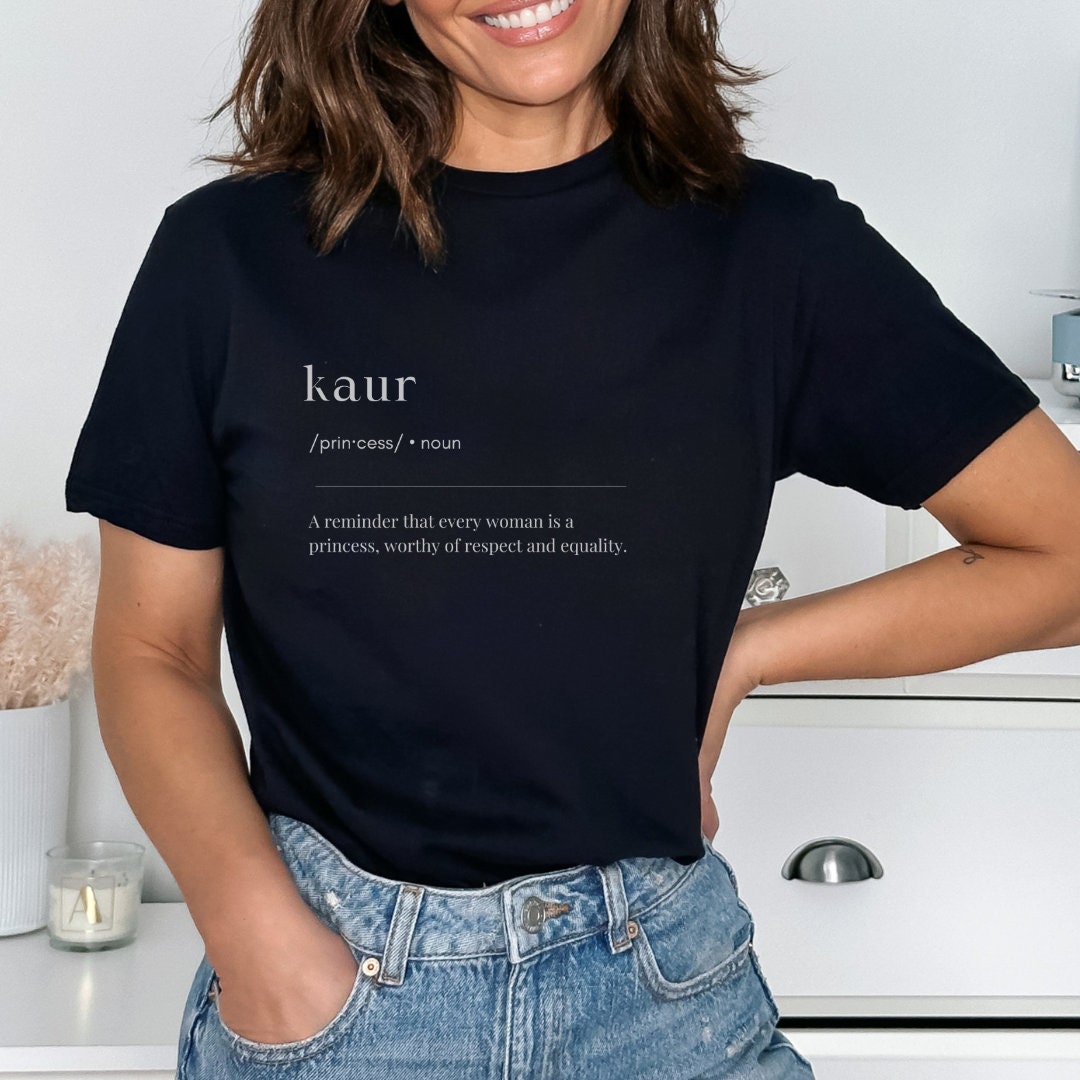 Kaur Shirt, Sikhi Shirt, Princess Shirt, Women's Kaur Shirt, Shirt for ...