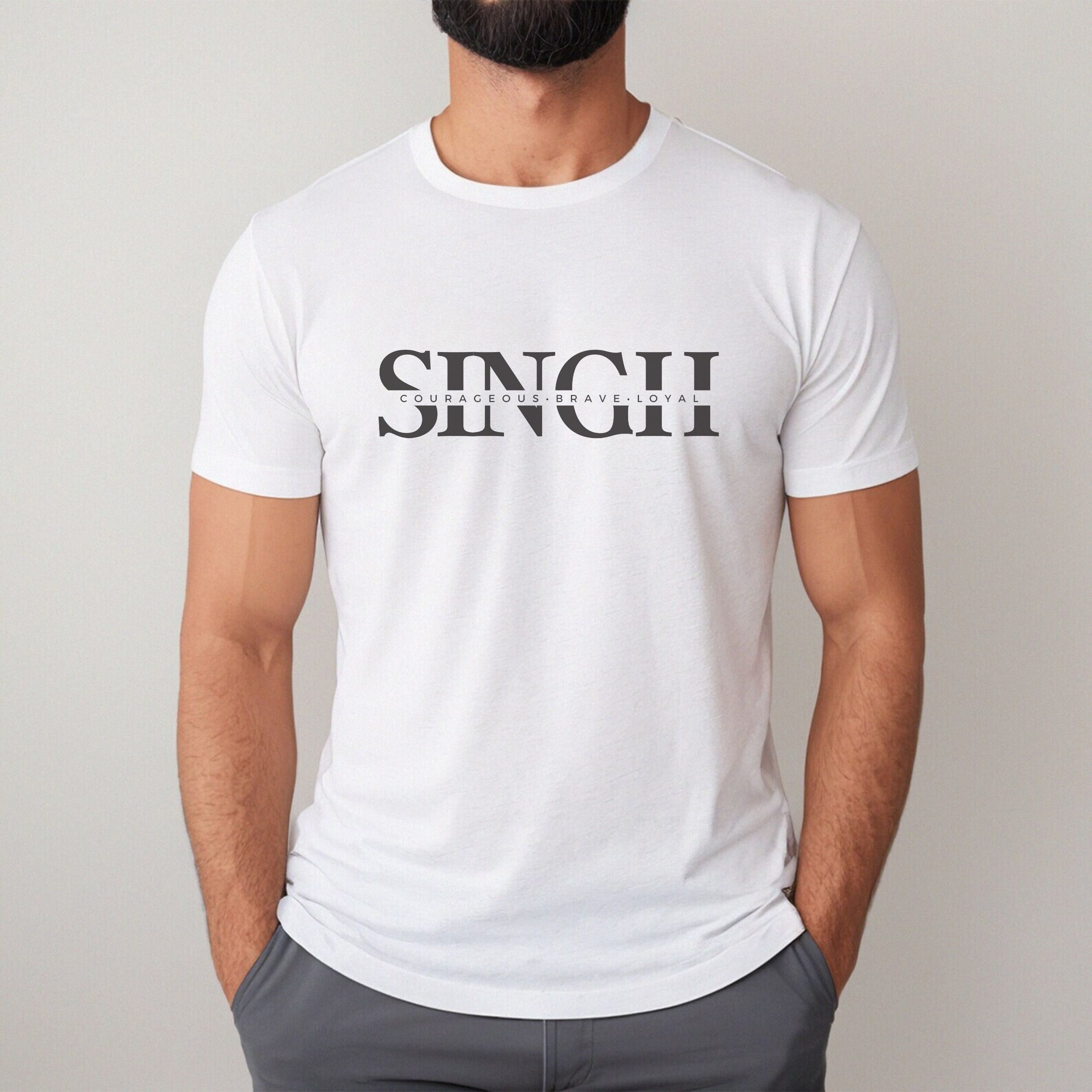 Original Singh Shirt, Punjabi Shirt, Sikh Shirt, Desi Apparel, Punjabi ...