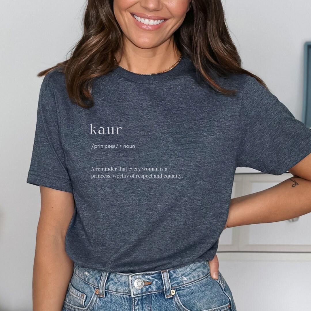 Kaur Shirt, Sikhi Shirt, Princess Shirt, Women's Kaur Shirt, Shirt for ...