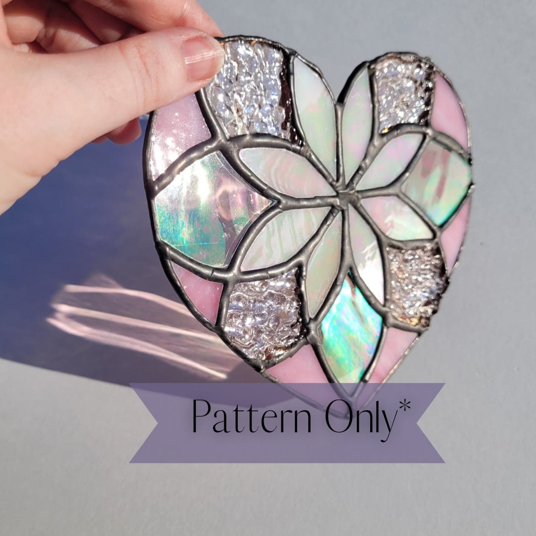 3 Mandala Stained Glass Patterns - Etsy