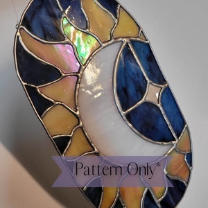 Celestial Stained Glass Pattern - Etsy