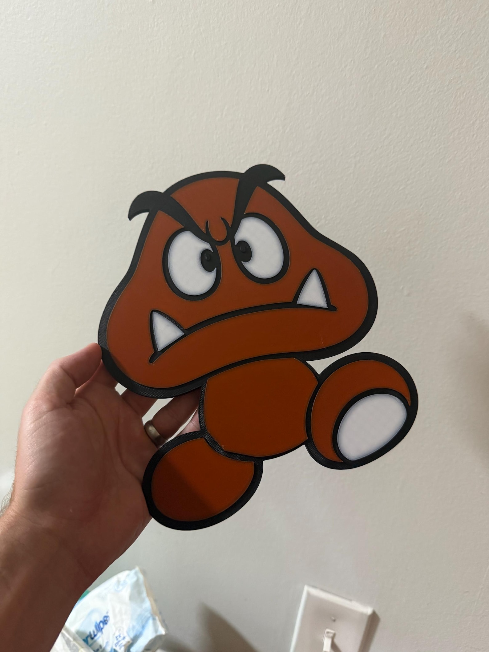 Goomba 3D Printed Wall Art - Etsy