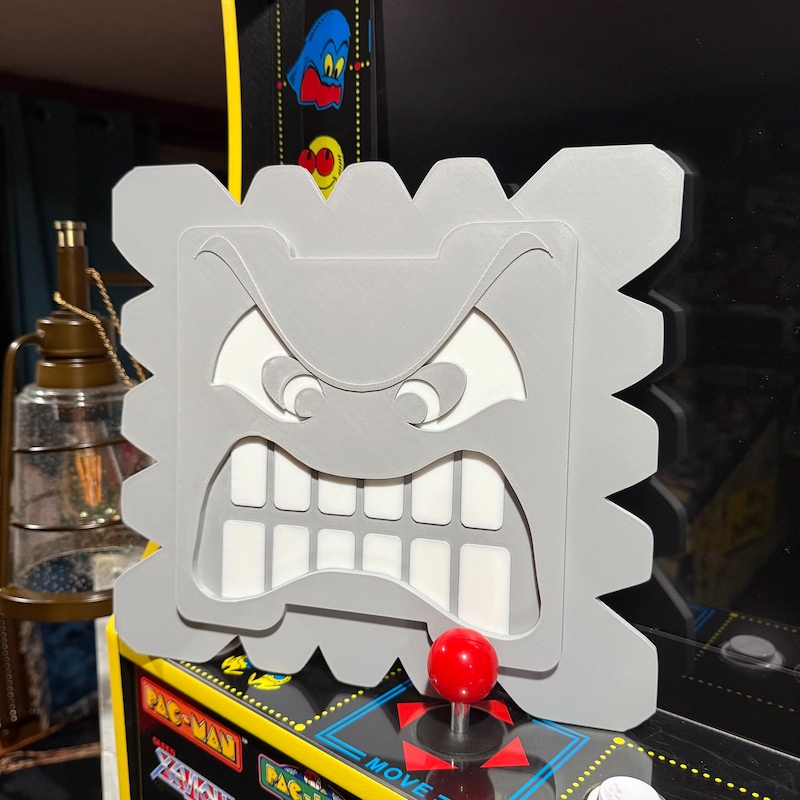 Thwomp Mario Can Crusher - Etsy