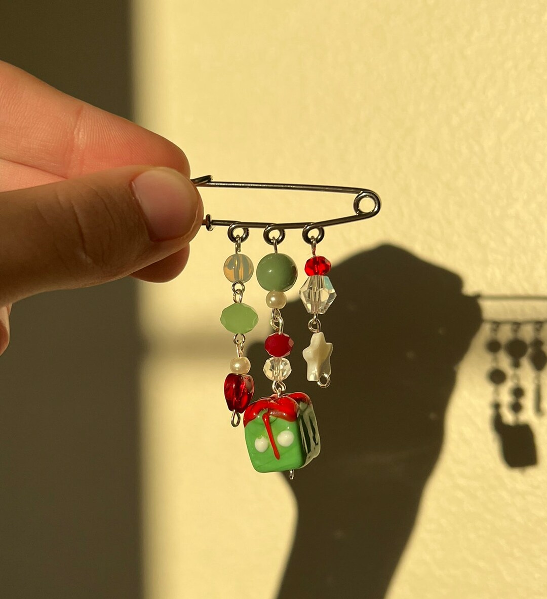 Holiday Gift Bag Pin - Etsy