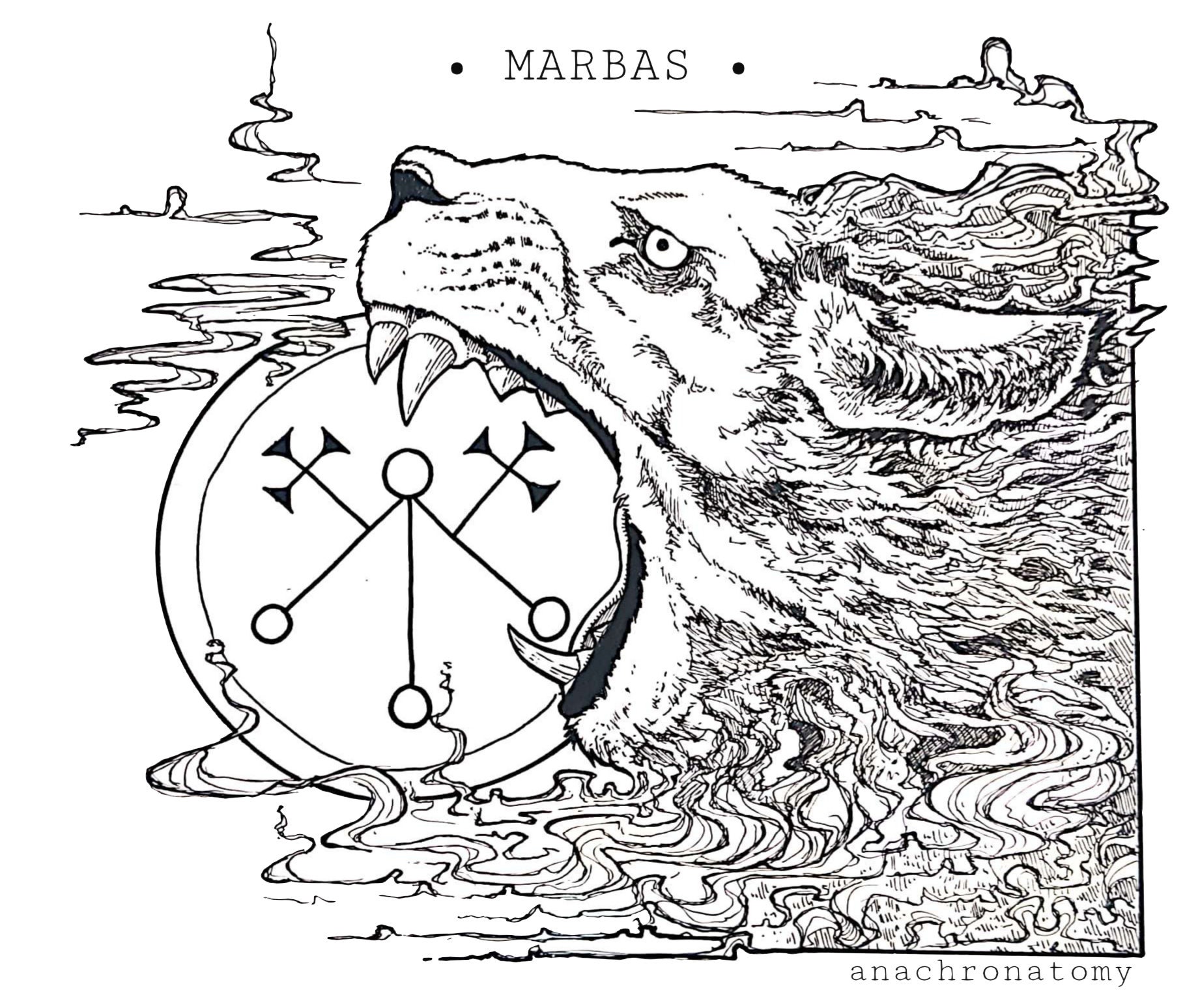 Marbas Art Print - Etsy