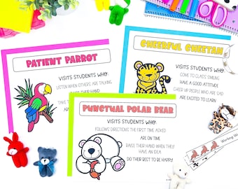 Animal Movement swim Walk & Fly Zoology Printable - Etsy