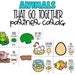 Animals That Go Together Partner Pairing Cards Classroom - Etsy