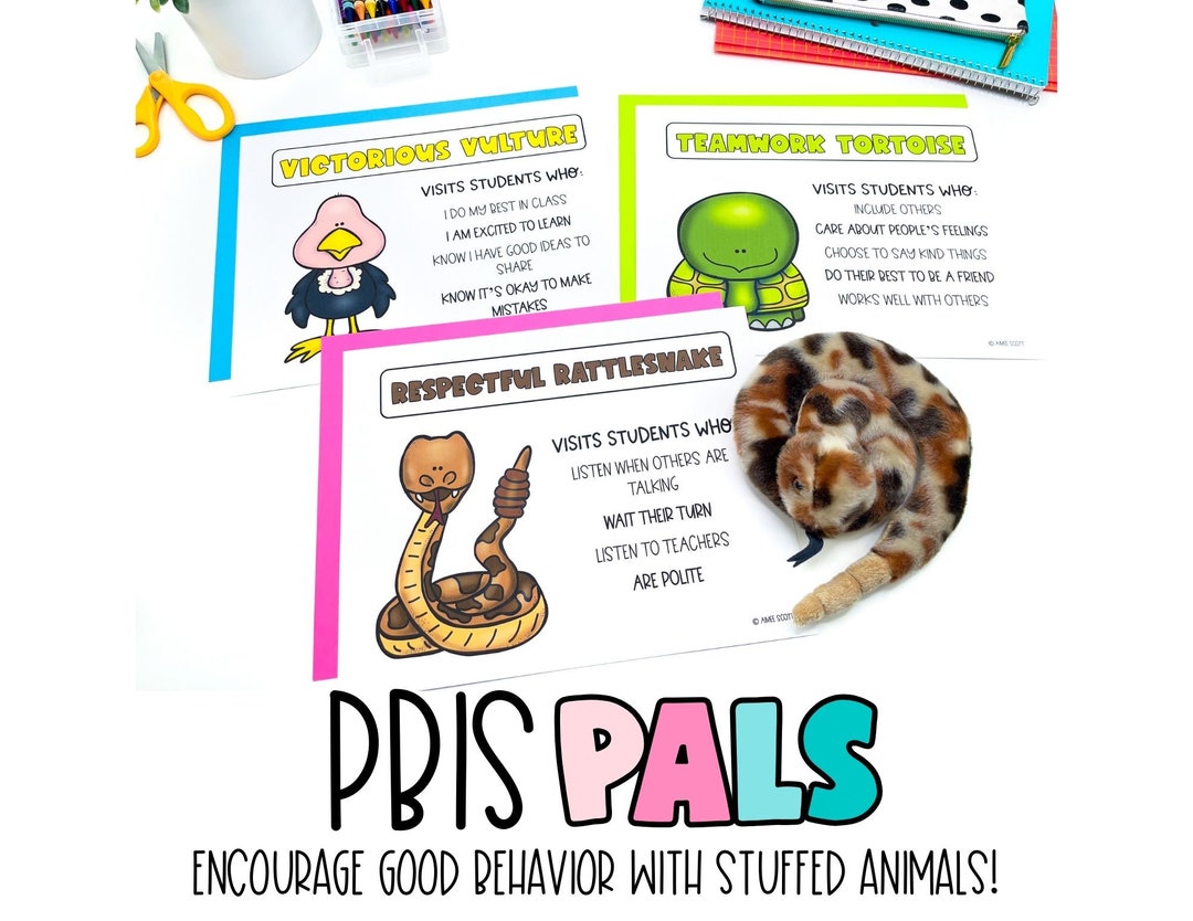 PBIS Pals | Desert Animal Pack | Classroom Decor Behavior Management ...