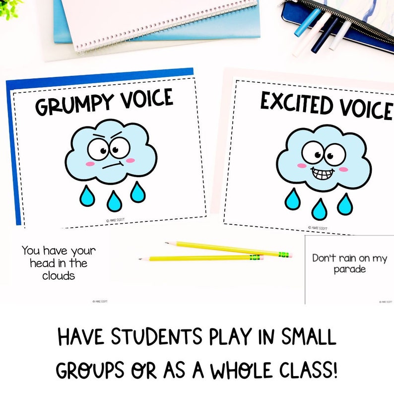 Reading With Expression Game for Reading Comprehension | Classroom ...